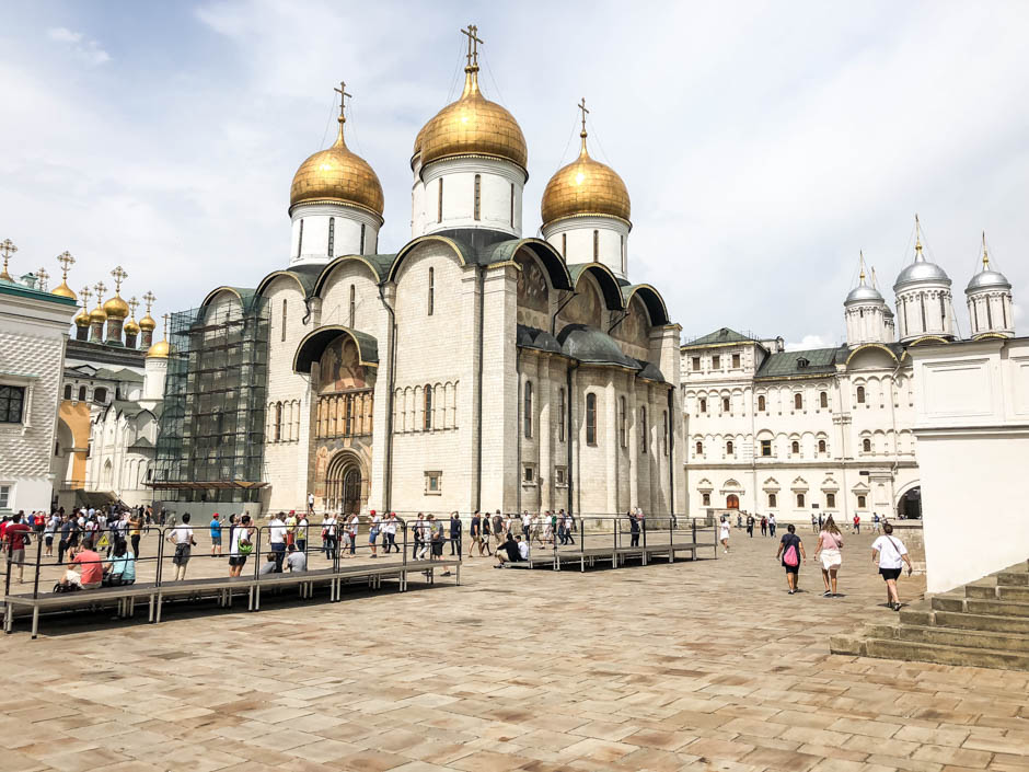 Kreml Moskwa sobory - Żyć z pasją